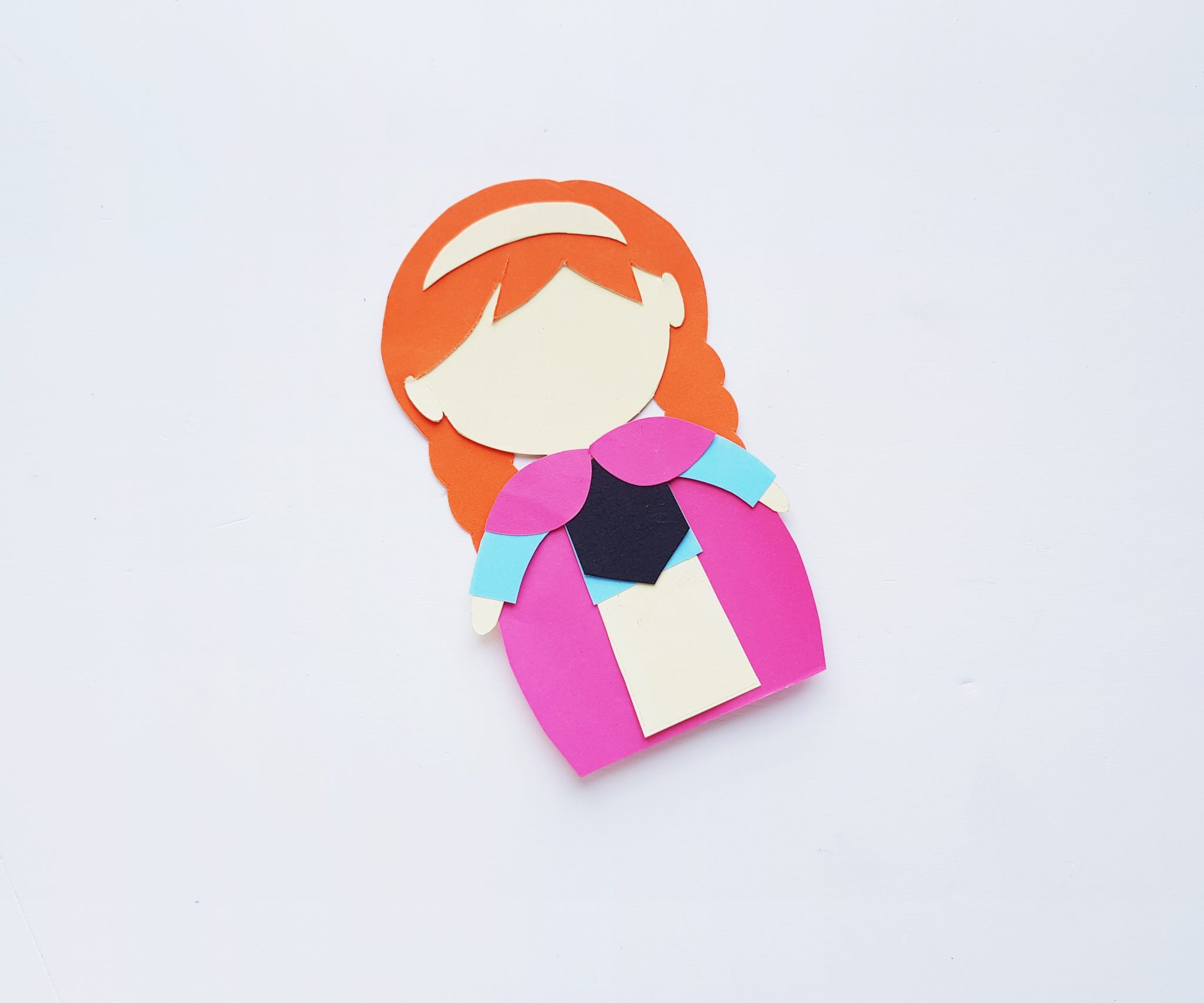 Anna from Frozen Papercraft Doll - Instant Impressions Travel Services