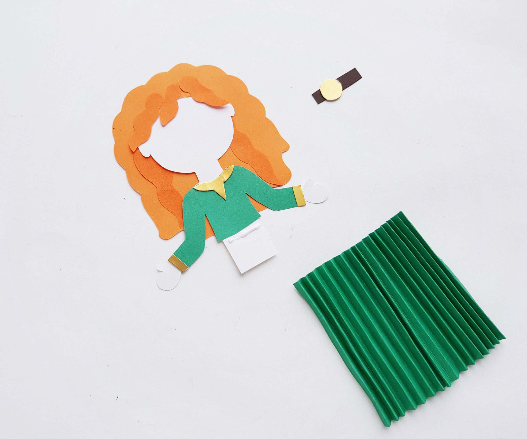 Princess Merida From Brave Paper Doll Craft - Instant Impressions ...
